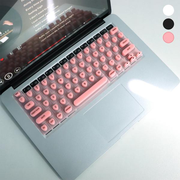 素材：シリコン【適用性】Macbook pro12 (2020-2023)、MacBook Air15(2023-2024)、MacBook Air 13(2020-2024)、MacBook Pro 14(2021-2024)、MacBo...