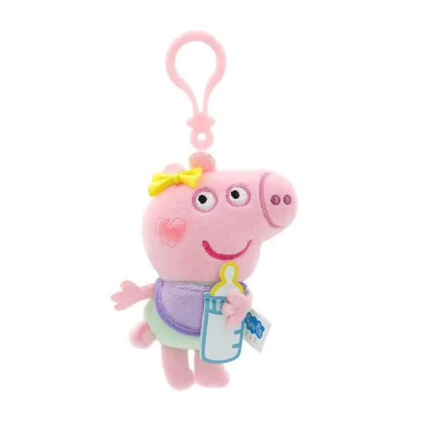 商品内容：ペッパピッグシリーズ　ぬいキー素材：ポリエステル＋PPコットンサイズ：12cm産地：中国ご注意事項★商品の色は、撮影時の光や、お客様のモニターの色具合などにより、実際の商品と異なる場合がございます。あらかじめ、ご了承ください。★サ...