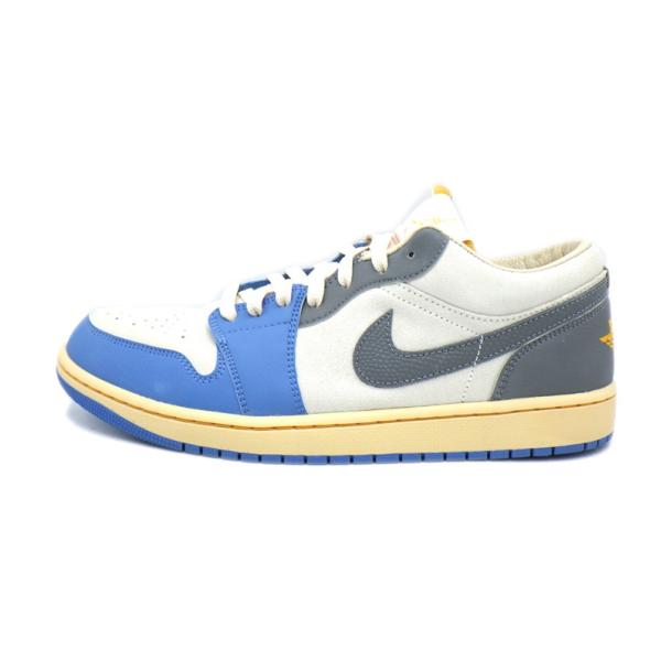 【商品名】ナイキ NIKE 【 AIR JORDAN 1 LOW SE Tokyo 96 DZ5376 469 】 エア ジョーダン 1 東京 96 スニーカーカラー：グレー×ブルーサイズ：28.5cm採寸アウトソール最大縦：30cmアウト...