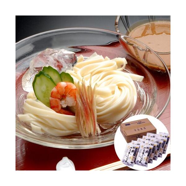 長時間乾燥にこだわった“のど越し”が自慢のめんを胡麻の風味とさっぱりした酸味のつけだれで食べる「胡麻ざるきしめん」です。（１０袋入）■配送不可地域：沖縄・離島は配送不可■温度帯：常温■JANコード：4902383100895■賞味期限：製造...