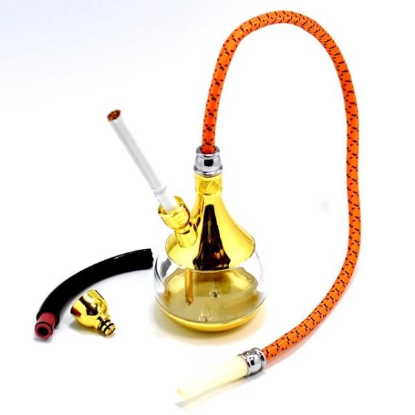 シガレットタバコをそのまま指すことも可能！！便利な水パイプ。