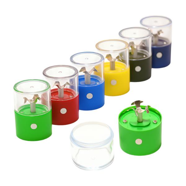 電動グラインダー タバコミル USB充電式 ドライハーブ 葉タバコ シャグ 対応 パイプ 電子タバコ ヴェポライザー 用 クラッシャー 携帯型 喫煙具 シャグ粉砕機 喫煙者 必携