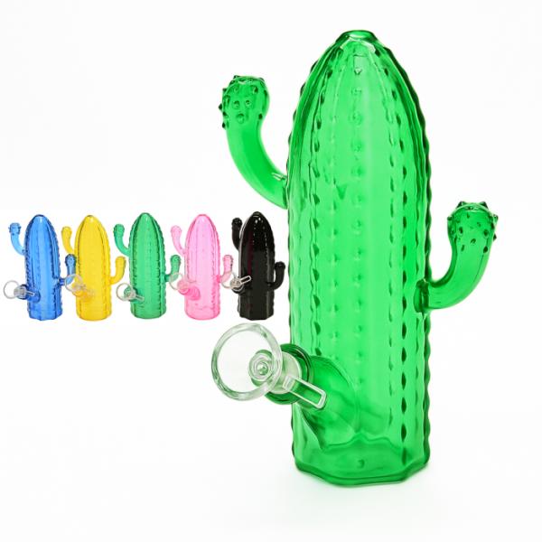 サボテン型ガラスボング