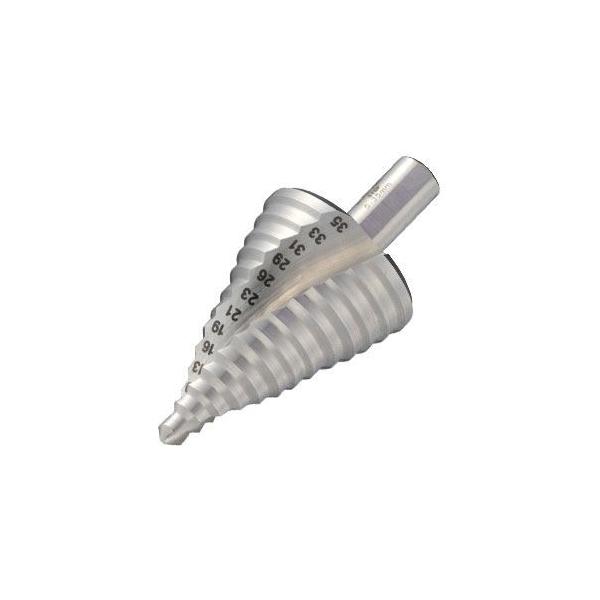 【商品名】 ステップドリル（スパイラル仕様） ストレートシャンク マーベル MSB-35  [ MSB-35 ]