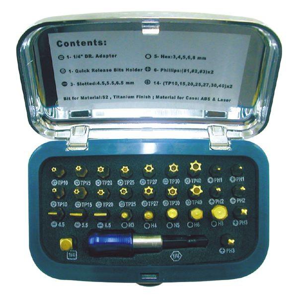 【商品名】 SIGNET シグネット 22032 30PC 1/4" チタンコーティング ビットセット 工具 ツール DIY 作業工具 道具 【ジャンル・特徴】 signet しぐねっと びっとせっと 工具 ツール DIY 作業工具 道具 ...