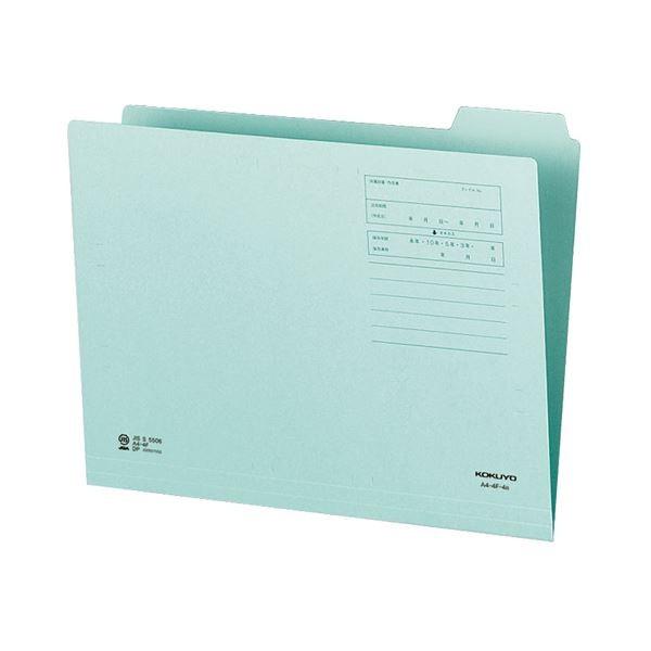 【商品名】 （まとめ）コクヨ 1/4カットフォルダー（カラー）A4 第4見出し 青 A4-4F-4B 1セット（10冊）【×10セット】 【ジャンル・特徴】 細かく分類できて検索しやすい、見出し山4つの1/4カットフォルダー。 [ A4-4...