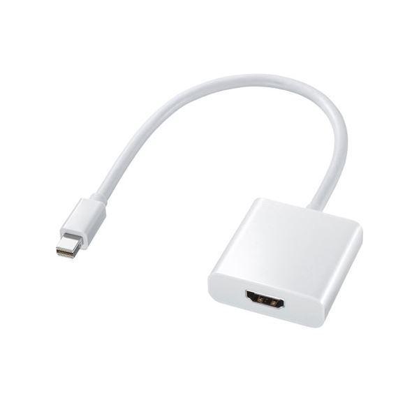 【商品名】 サンワサプライ Mini DisplayPort-HDMI変換アダプタ AD-MDPHD04 【ジャンル・特徴】 Mini DisplayPort-HDMI変換アダプタ。 [ AD-MDPHD04 ]