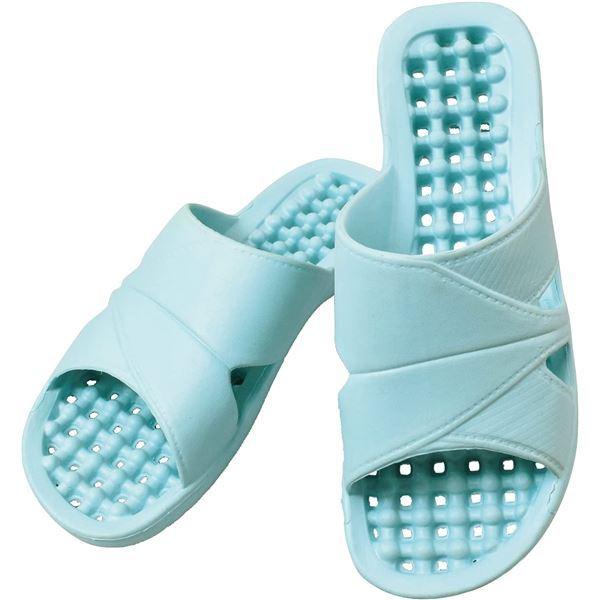 【商品名】 ファイン ベランダ サンダル ブルー FIN-1002 【ジャンル・特徴】 つっかけ 履物