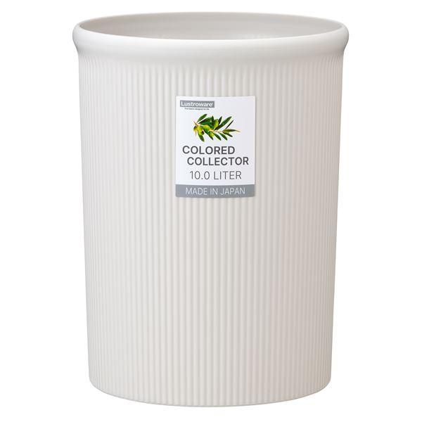 【商品名】 岩崎工業 カラードコレクター M ホワイト L-1061 TP 【ジャンル・特徴】 ダストボックス くずかご ゴミ箱 ゴミ入れ 丸型 リビング