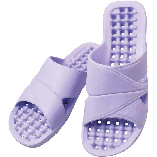 【商品名】 【2個セット】 ファイン ベランダ サンダル パープル FIN-1002 【ジャンル・特徴】 つっかけ 履物