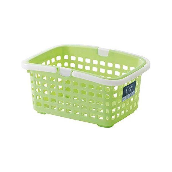 【商品名】 【2個セット】 ミニライトバスケット グリーン F2597 【ジャンル・特徴】 持ち手付きミニバスケット