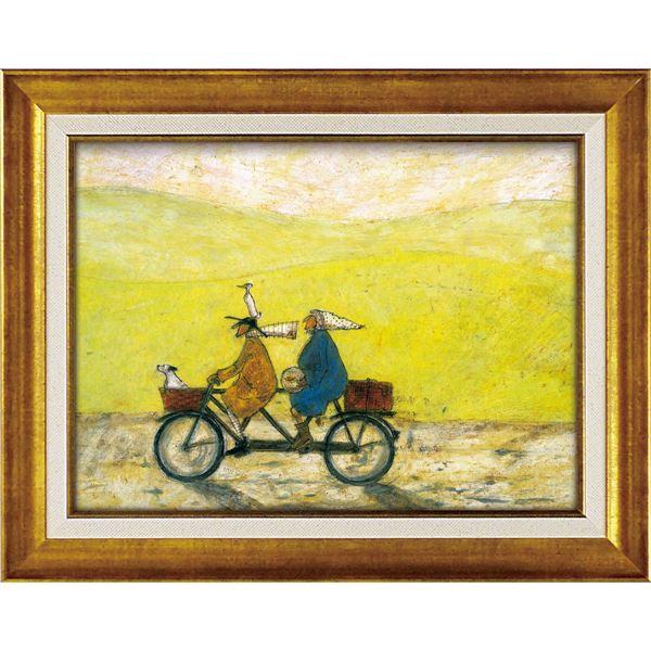 【商品名】 ユーパワー サム・トフト Gel加工 アートフレーム 「ごきげんな日」  [ ST-08033 ]