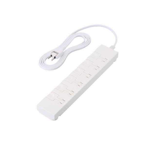 【商品名】 エレコム イージーリリース6口タップ 2m T-KF07-2620WH 【ジャンル・特徴】 イージーリリース6口タップ 2m [ T-KF07-2620WH ]