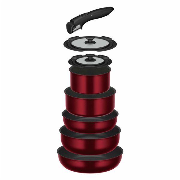 【商品名】 サーモス 取っ手のとれる フライパン 8点セット KSD-8A 【ジャンル・特徴】 THERMOS 取っ手が取れる 鍋 フライパンセット
