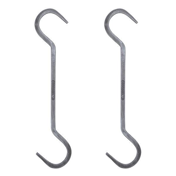 【商品名】 ヒッポス[HIPPOSS] スチールフック ロング 2本セット HPS-SHK02-2P-SL  【ジャンル・特徴】 アウトドアブランド[ヒッポス]シリーズ第一弾。 [ HPS-SHK02-2P-SL ]