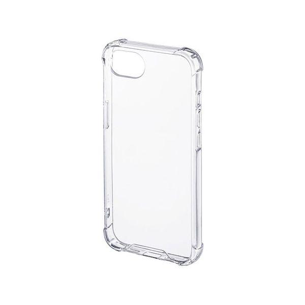 【商品名】 サンワサプライ 耐衝撃ケース Apple iPhone 16e クリアー PDA-IPH028CL 【ジャンル・特徴】 四隅を厚く設計し、落下時の衝撃を吸収。TPU×PC素材の二重構造でiPhone 16eをしっかり保護。