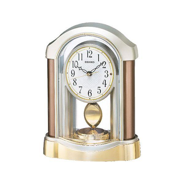 【商品名】 セイコー 電波置時計 【21×29.1×11.4cm・プラスチック枠・単3電池2本付】 1049-057 【ジャンル・特徴】 電波置時計 [ 1049-057 ]