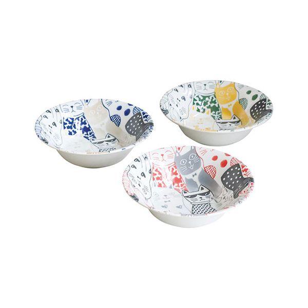 【商品名】 Table Talk Presents キャッツダウンタウンストリート トリオラージボウル 【約φ165×50mm×3】 22607603 【ジャンル・特徴】 キャッツダウンタウンストリート トリオラージボウル [ 226076...