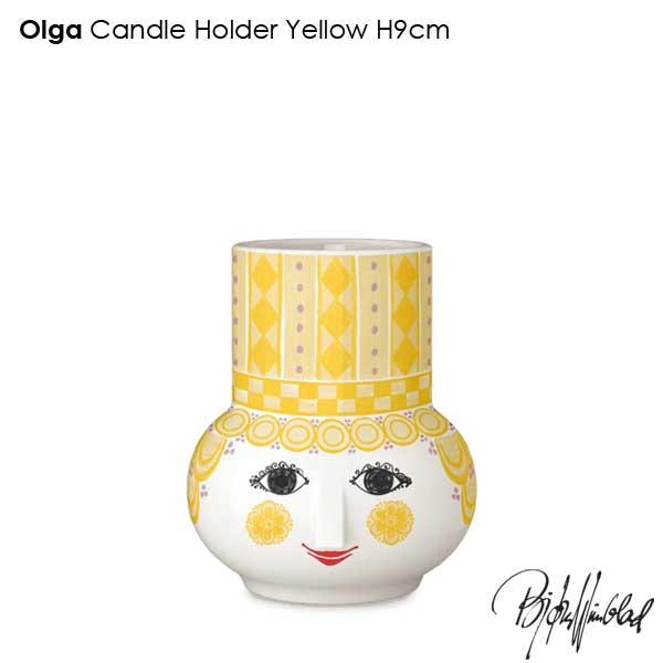 ビヨン・ヴィンブラッドのオルガ・キャンドルホルダーは、北欧デンマークの魅力を詰め込んだ美しいアイテムです。鮮やかなイエロー色が光を受けて輝き、どんなインテリアにも華やかさと温かみを添えます。■商品名：OLGA Candleholder(オル...