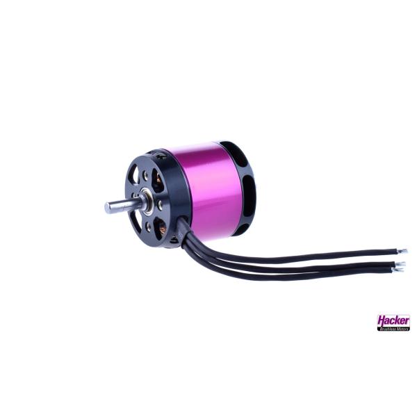 全備3kg程度のスポーツ機、グライダーなら9kg程度までもカバーするパワフルアウトランナー。V3以降バックマウントプロップアダプターを4本ボルトから6本ボルトに変更して固定を確実なものにしている。