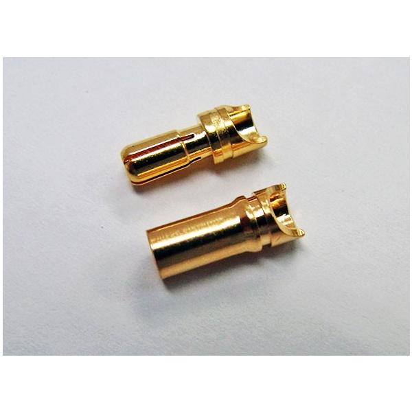 AMASS 3.5mm 先割れタイプゴールドコネクター　ハーフカット(10ペア)
