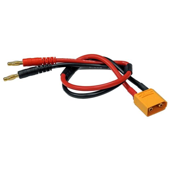 QS XT90コネクター用充電ケーブル（12AWG） 【メール便可】