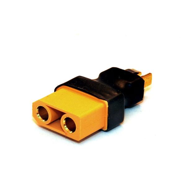 LB  DEANS Tオス-XT90メス変換アダプター 【メール便可】