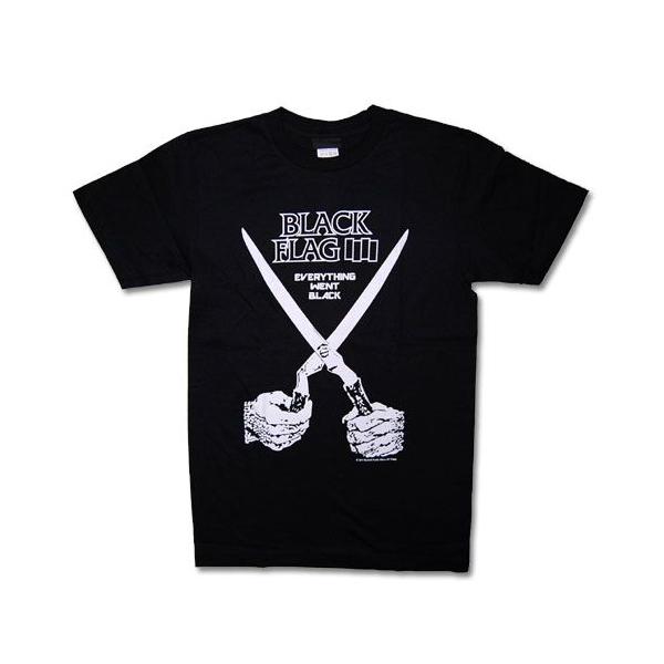 ブラックフラッグ　Everything Went BlackロックＴシャツバンドＴシャツ《素材》：綿100％《サイズ表》着丈　XS56cm S69cm M72cm L76cm身幅　XS42cm S45cm M50cm L56cm肩幅　XS3...
