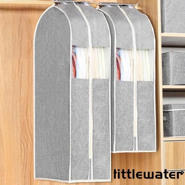■ 品名：衣装カバー■ 素材：綿麻■ カラー：全4色■ サイズ：S-Lワード：衣装カバー 洋服カバー 半透明タイプ まとめてタイプ ホコリ防止 衣替え 衣類収納ケース 取り付け簡単 衣類カバー ウエアカバー 洋服カバー 衣類 マチ付き 収納...