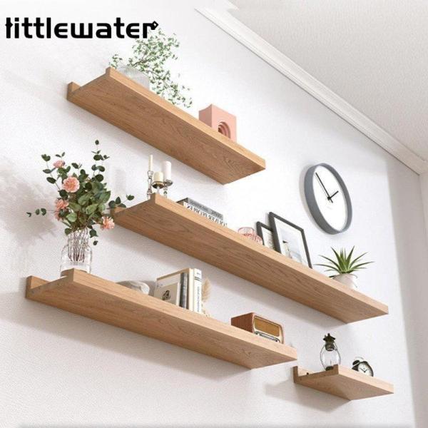 ウォールシェルフ ウッドシェルフ 松の木 木製 壁掛け 棚 壁面収納 飾り棚 インテリア 耐荷重20kg ナチュラル 長さ30cm長さ60cm 長さ90cm 奥行き12cm
