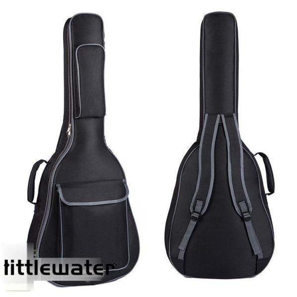商品名:ギターケース 防水 ギターバッグ クラシック アコギ エレキ シンプル 男女兼用 リュック型 手提げ 楽器 アクセサリー ポケット付き アコースティック                            商品説明:厚手 ギターケ...