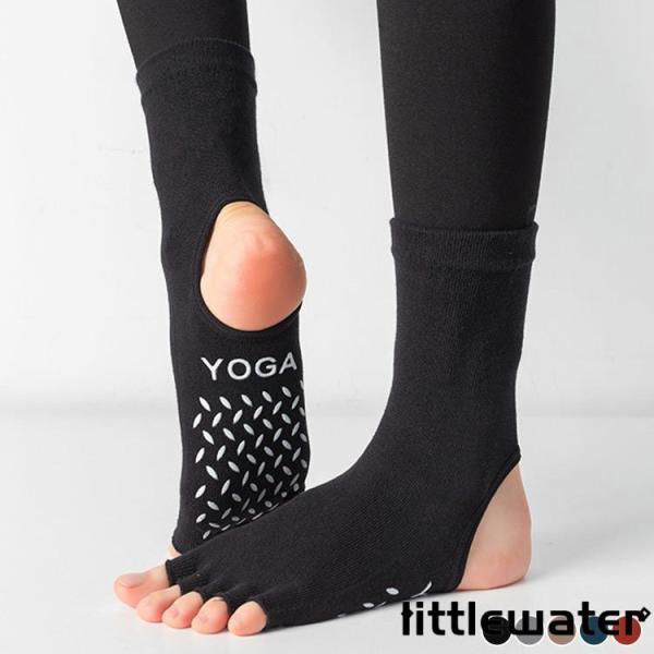 ヨガ 靴下 5本指 ソックス レディース 滑り止め付き ヨガウェア グッズ おしゃれ かわいい シンプル 無地 黒■セット内容 ・1点・靴下素足よりも快適にYOGA SOCKS-ヨガソックス-足首までしっかりカバー・5本指ヨガソックス・フィ...