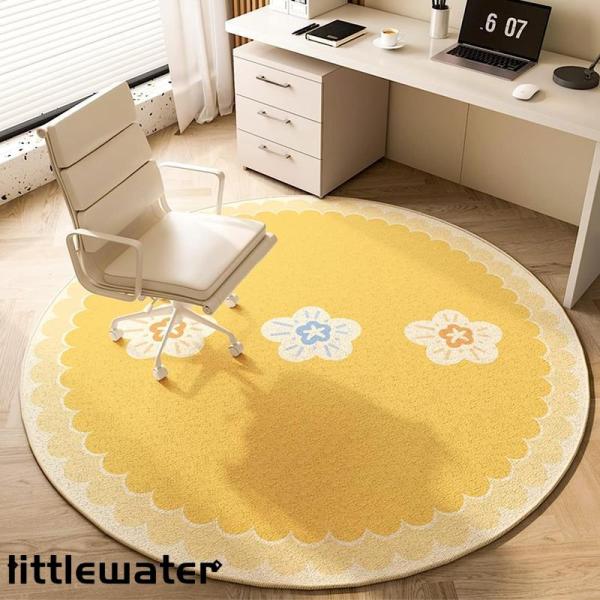 騒音軽減pvc 椅子マット、床やフローリングを保護します、オフィスチェア、ゲーミングチェア、ダイニングチェア、椅子などによるの傷や凹みから守る床保護マットです！椅子を動いても床にキズを付けない、柔らかく吸音も抜群です；厚み約8mmの薄さで、...