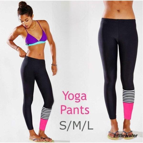 アシンメトリーデザインがおしゃれ?ヨガをはじめ、バレエ、フィットネス、ジョギング、トレーニング、ランニング、ウォーキング等のスポーツや日常生活でもご使用いただけるヨガパンツです。【素材について】ポリエステル