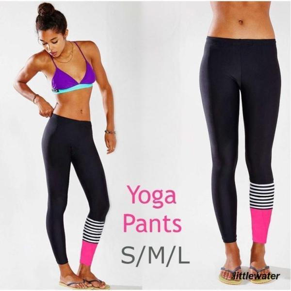 アシンメトリーデザインがおしゃれ?ヨガをはじめ、バレエ、フィットネス、ジョギング、トレーニング、ランニング、ウォーキング等のスポーツや日常生活でもご使用いただけるヨガパンツです。【素材について】ポリエステル