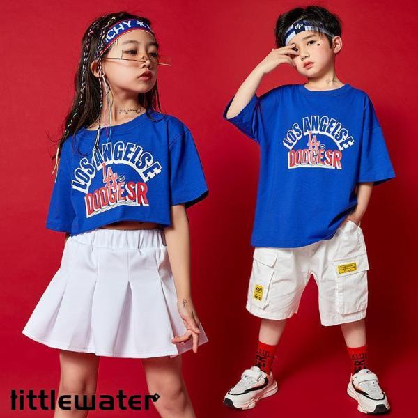 ダンス服装 体操服 JAZZ DANCE tシャツ スウェット キッズチアリーダー hiphop ヒップホップ 女の子 ステージ衣装 ダンスウェア 子供 応援団 運動会 甲子園 チアガール衣装 舞台演出服　おしゃれ　ストリート系　B系　K-...
