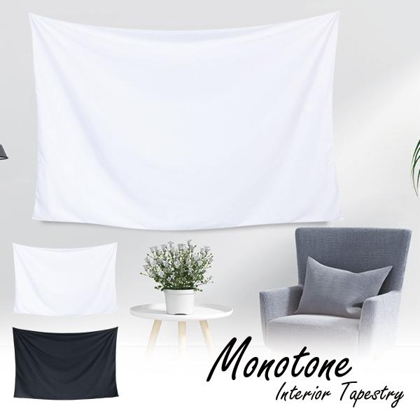 ●飾り付けるだけでお部屋の雰囲気をガラっと変える無地モノトーンのタペストリー●【サイズ】約150×100cm 【素材】ポリエステル●デザインを変えるだけで雰囲気の違うお部屋に。不要不急の外出自粛・ステイホーム生活の気分転換にいかがでしょうか...