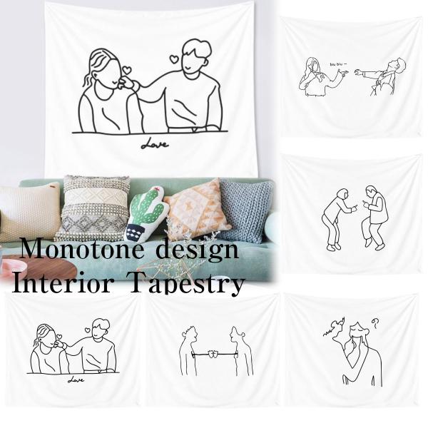 ●飾り付けるだけでお部屋の雰囲気をガラっと変える北欧風モダンアートデザインのタペストリー●【サイズ】約150×約130cm ※詳しくは画像参照●デザインを変えるだけで雰囲気の違うお部屋に。不要不急の外出自粛・ステイホーム生活の気分転換にいか...