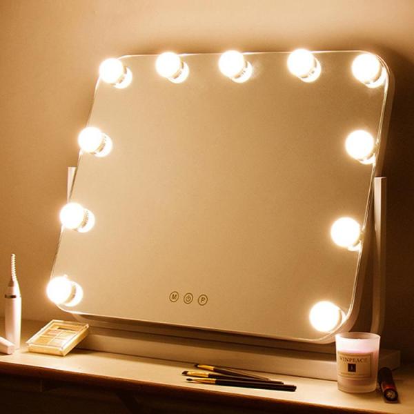 【仕様】本体サイズ：49cm x 12cm x 41cmミラーサイズ：47cm x 38cmLED電球：11個電源：USB給電式重量：約4.5kg【操作説明】ミラーのボタン左からM、スイッチ、P 三つがあります。「M」: モード選択「P」:...