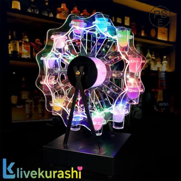 実用性：ワインラックは28*18*45CMを測定し、12 30MLグラスが付属しており、一晩使用するために3時間充電することができる充電式のデザインを持っています。赤いボタンを押すことで、ライトのON/OFFが可能です。美しいワインラック：...