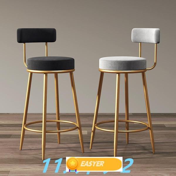 ■材質：金属+マット付き■サイズ：座高45/55/60/65/70cm■カラー：グレー ホワイト ブラック ピンク ダークグリーン ネービー※本商品は簡単な組立品です。ハイタイプ カウンタースツール バーチェア 座面高55 60 65 70...