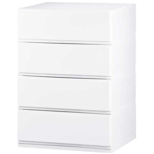 【商品サイズ】約幅52×奥行44.7×高さ74.1cm【引出し内寸】約幅45.5×奥行39.8×高さ14.9cm【商品重量】約7.22kg【付属品】滑り止め２個       【材質】本体：ポリプロピレン、滑り止め：エラストマー【収納目安】１...