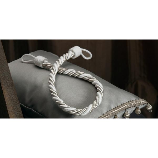 マナトレーディングMANAS-TEX タッセル　フィンリーロープ6素材　綿71%　レーヨン28%　ポリエステル1% サイズ　L:71cm　コードφ:1.6センチ 高級輸入メーカー　マナトレーディングのタッセルです。窓辺のアクセサリーがポイン...