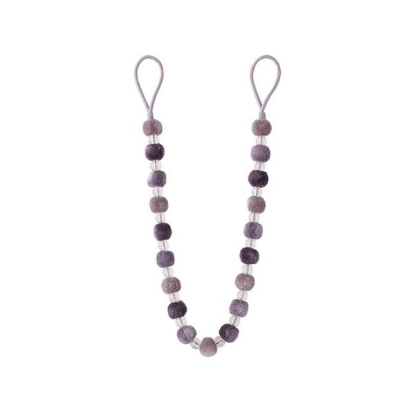 マナトレーディングMANAS-TEX タッセル　ファーリー１０３９素材　レーヨン54%　アクリル樹脂42%　綿4%サイズ　L:80cm　パープル系備考　ビーズの破損にご注意ください。素材の特性上、表面に毛羽が見られる場合があります。高級輸入...