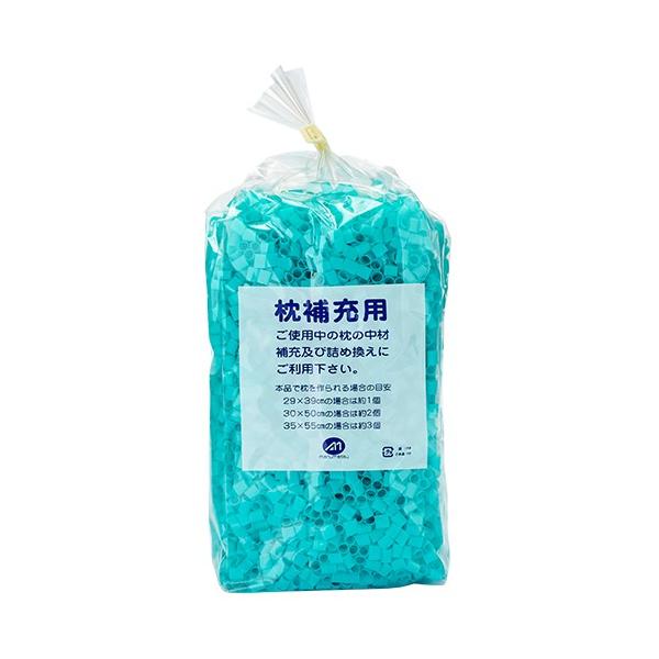 [商品名]パイプ枕補充用パック[重量]約450g[中材]エラストマーパイプゴムのような弾力のある感触を持ちながらも通気性、洗濯性に優れたエラストマー素材です。天然素材に比べ、ゴミやホコリが発生しにくくなっています。[特長]ご使用中の枕の中材...