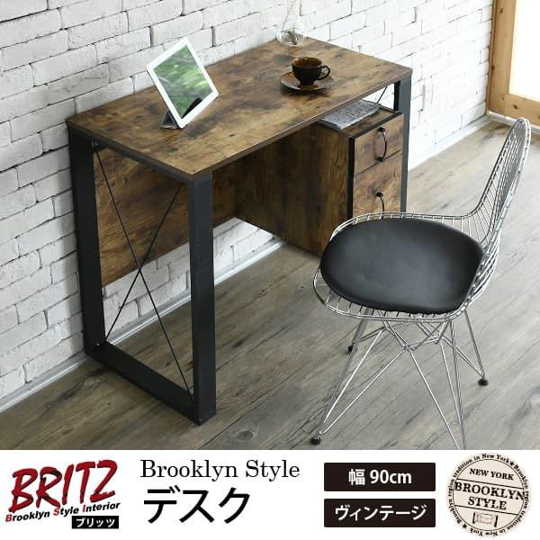 ■本体サイズ[外寸]幅90×奥行49.5×高さ73.5cm■その他サイズ[内寸](デスク面)幅90×奥行45×高さ73.5cm(デスク下)幅(全体)76.5(引き出しまで)53×高さ71.5cm(引き出し上空間)幅22×高さ10cm(引き出...