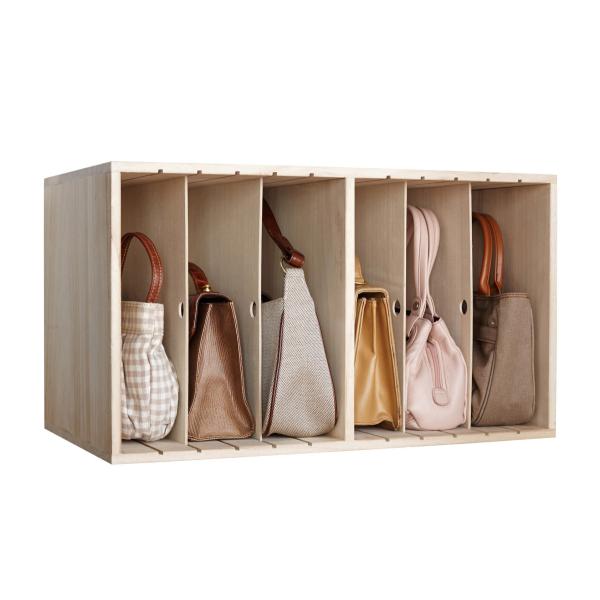 ※同シリーズでハイタイプもあります（商品コード：4954877286417）カバン倒れてませんか？つい平置きして積み重ねてしまい、下のカバンが取り出しにくい…カバンを立てておくと便利！崩れも防ぎます。カバンの幅に合わせて可動板の位置を変えら...