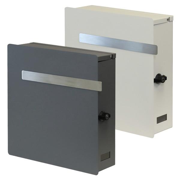 品番：壁掛けポスト Casto(カスト)商品仕様：●商品サイズ：W38.5×D11.3×H37.0cm ●投函口：約W29.9×D3.4cm  取出口：約W28.9×D9.0×H28.6cm ●重量：3.2kg ●材質：ステンレス(SUS4...