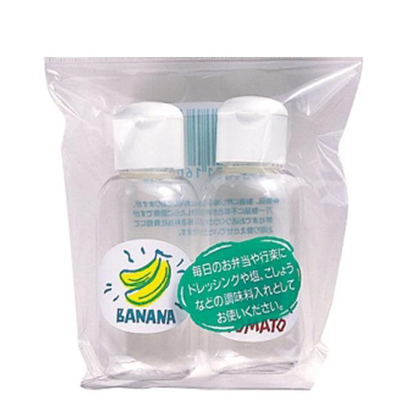 サイズ/内容量/2個入材質/本体：PET樹脂フタ：ポリプロピレン●お弁当に調味料をもっていきたい時に便利な調味料ケースです。●フタはワンタッチであけられる仕様になっています。●2個入りです。※食品用簡易容器にご使用ください。※電子レンジの使...