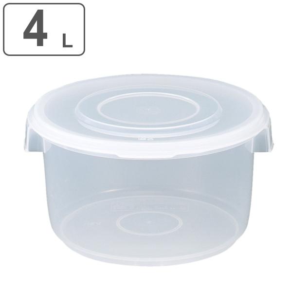 サイズ/約幅26×奥行24.5×高さ13.5cm容量/約4L内容量/1個材質/本体：ポリプロピレン蓋：ポリエチレン生産国/日本製パーツ別耐熱温度/本体：約120度蓋：約70度パーツ別耐冷温度/本体：約-10度蓋：約-30度●保存に便利な密閉...